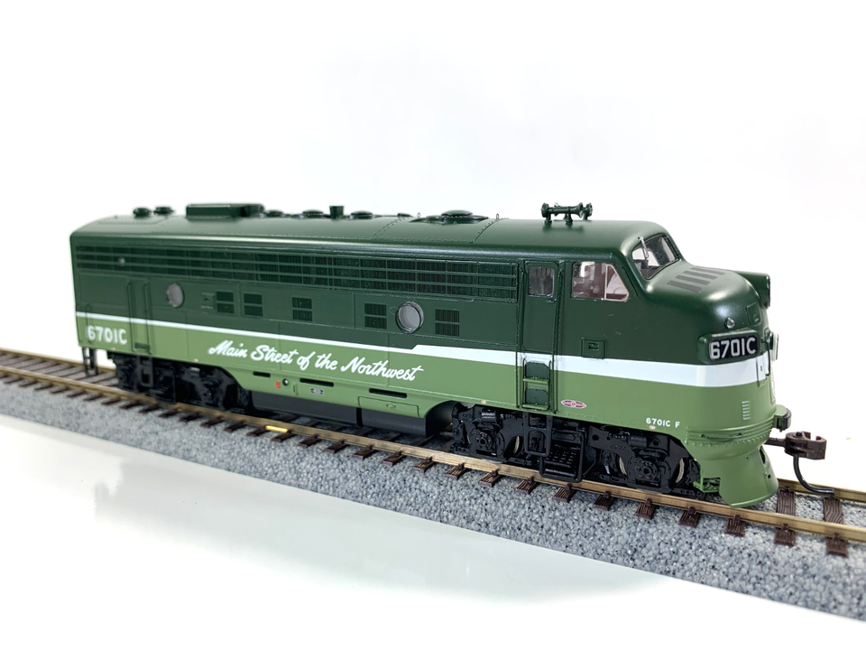 Athearn Genesis HO G3001 A/B F-9A Northern Pacific #6701C | eBay
