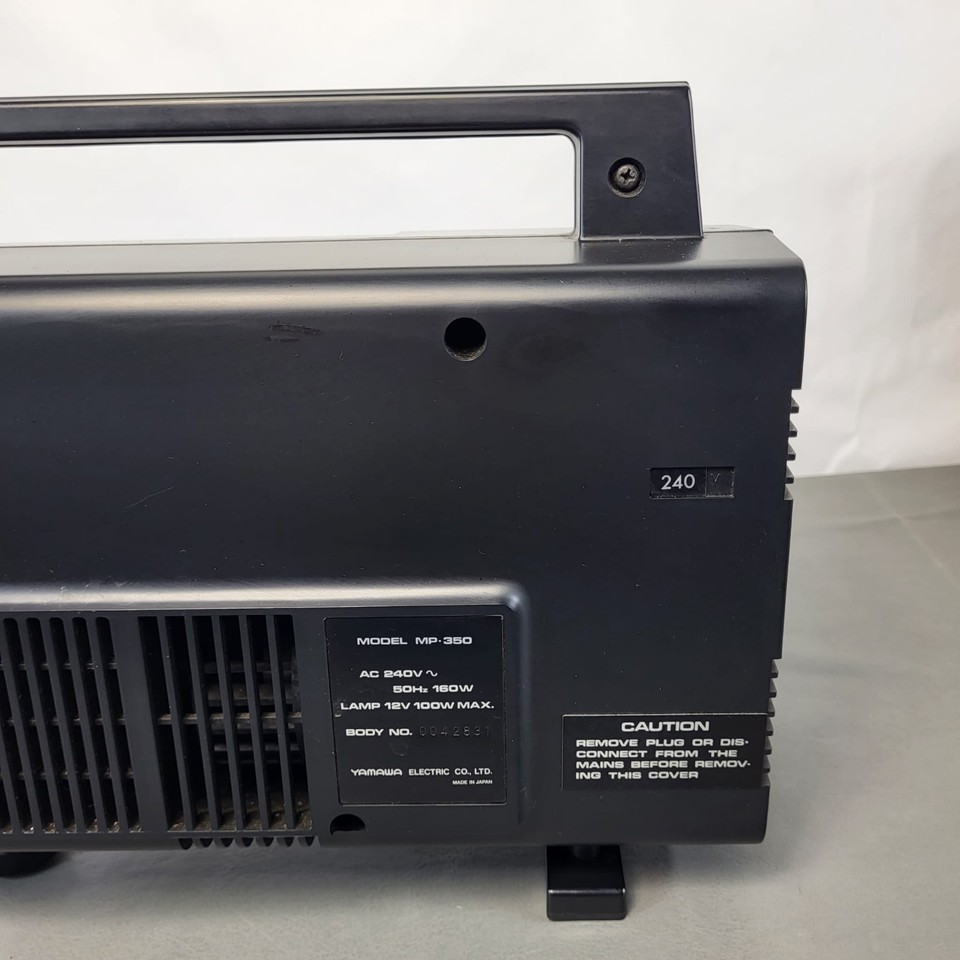 Yelco MP-350 8mm Super 8 Film Projector Made In Japan 1980s Working ...