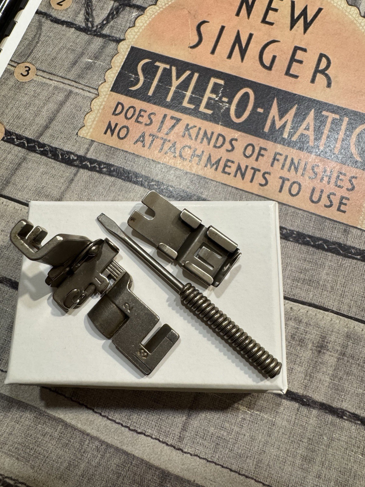 *RARE* Style-O-Matic Featherweight 221 Singer Simanco Sewing Machine ...