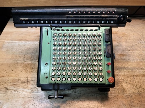 Antique Monroe High Speed Adding Machine Calculator Electric No 1 No ...