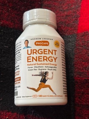 Andrew Lessman Urgent Energy 180 Capsules Exp. 03/30/2027 | eBay