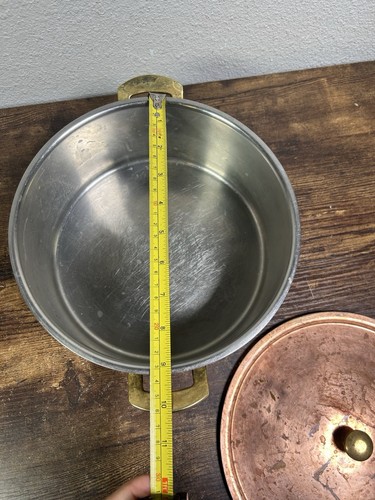 Culinox Spring copper and stainless steel 9" pan with handles ...