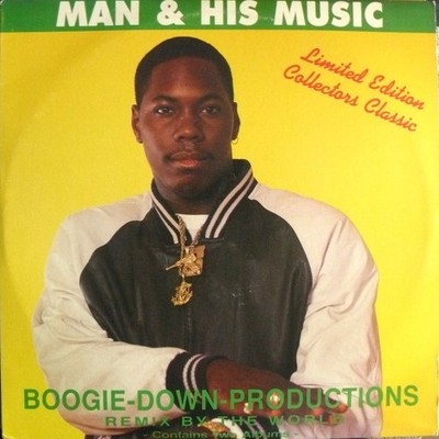 Boogie Down Productions - Man & His Music (2xLP) (Good (G ...