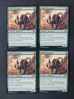 MTG Nimble Mongoose x 4 | eBay