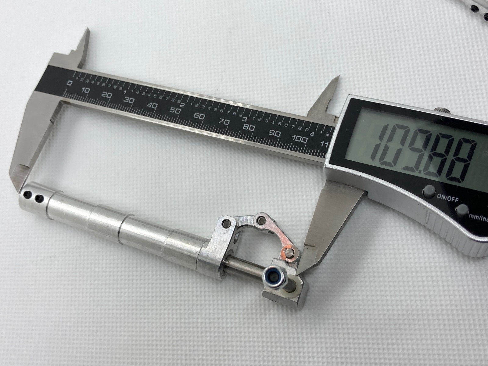 110mm Main CNC Machined Aluminum Oleo Struts Landing Gear 5mm pin | eBay