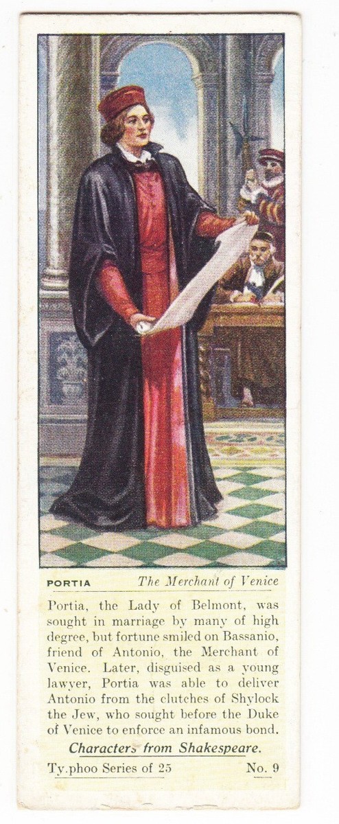 Merchant Of Venice Portia Character Profile All For Love. Refuting The