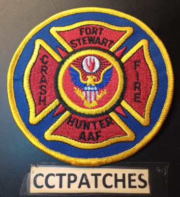 FORT STEWART, GEORGIA FIRE DEPARTMENT SHOULDER PATCH GA | eBay