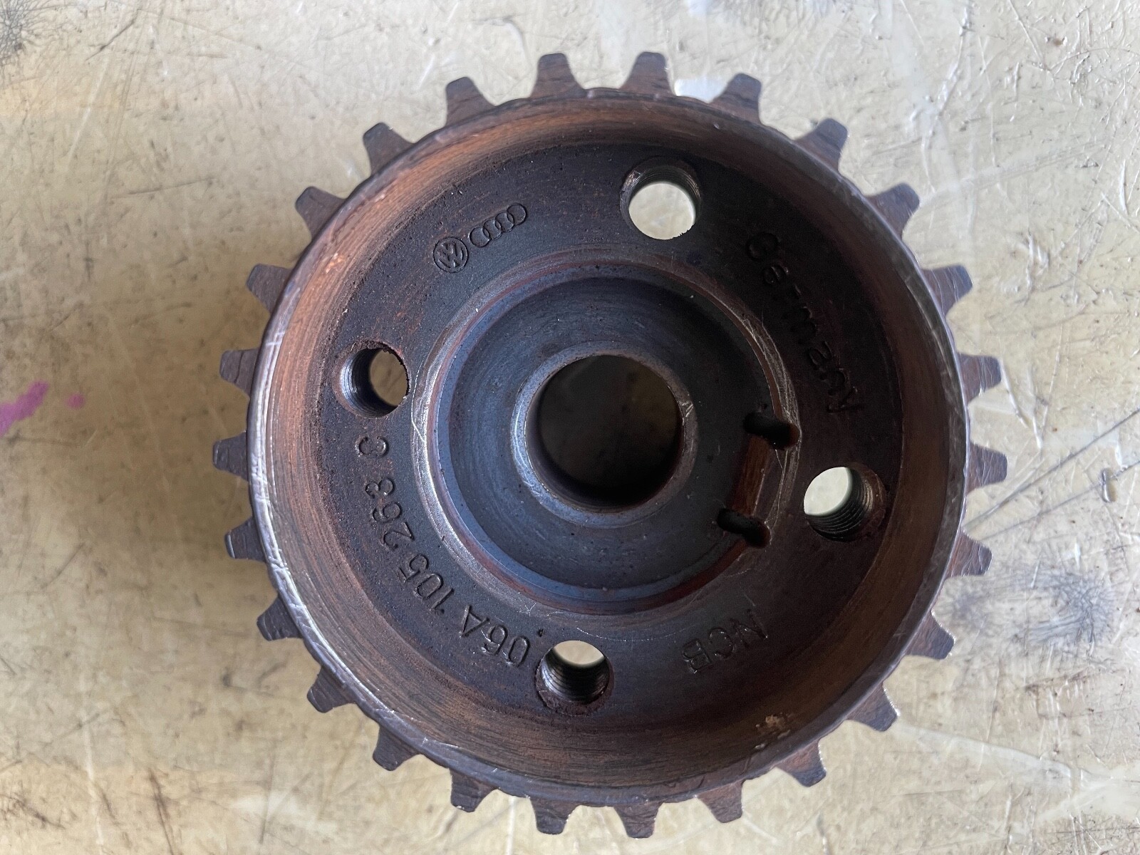 01 02 03 04 05 AUDI A4 TT 1.8T - CRANKSHAFT TIMING GEAR SPROCKET ...