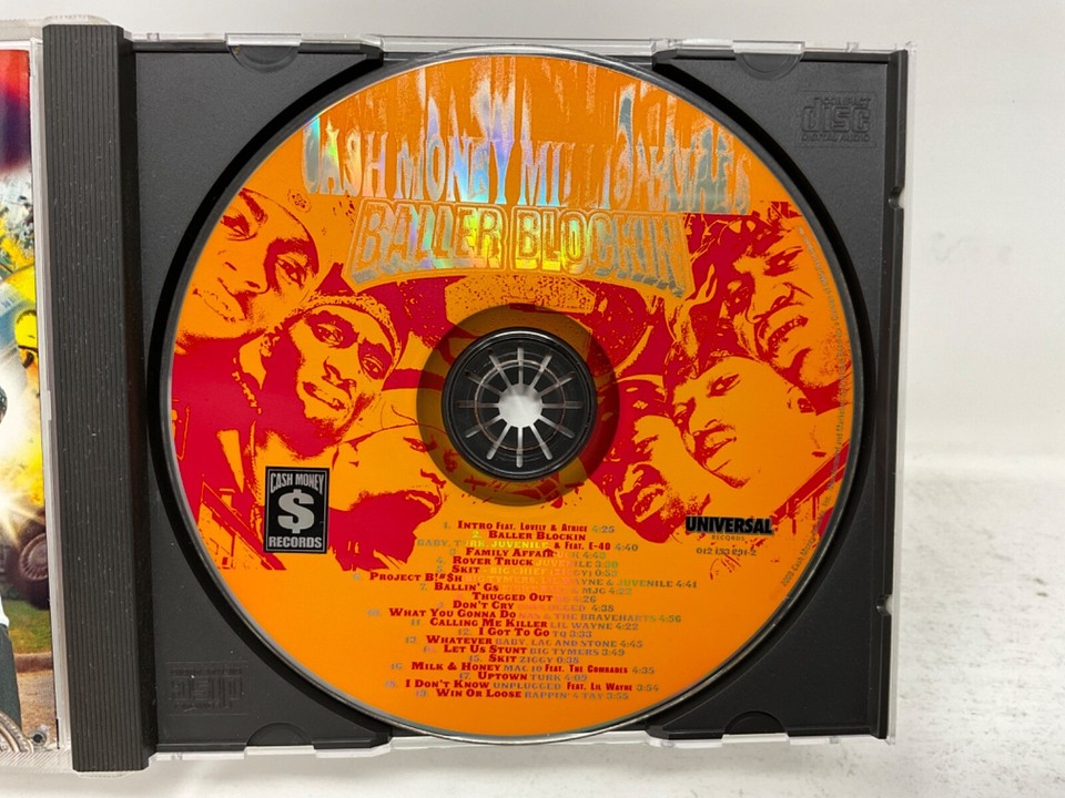 Baller Blockin [PA] by Cash Money Millionaires (CD, Sep-2000, Cash ...
