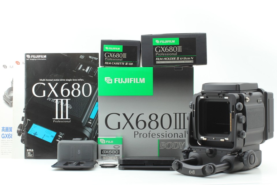 [MINT+++ in Box] Fuji Fujifilm GX680III 6x8 Medium Format Film Camera ...