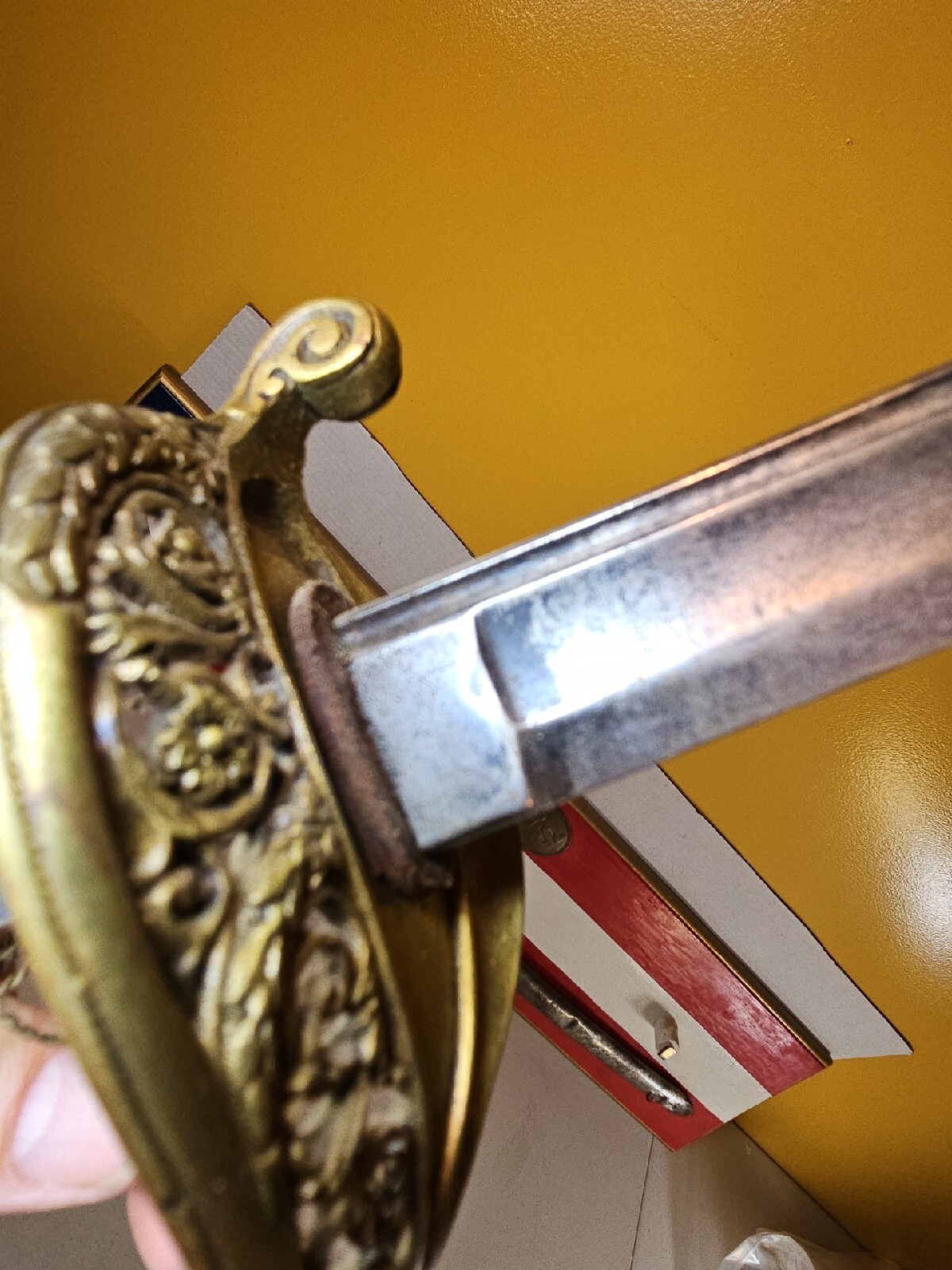 Civil War 1850 Foot Officers sword Scabbard Belt plate Buckle Wall ...