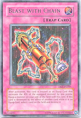 Blast With Chain DB2-EN197 Yu-Gi-Oh! Light Play Unlimited | eBay