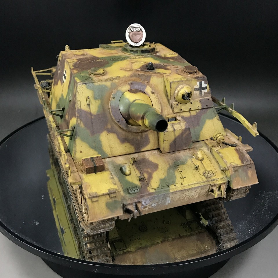 1/35 Built Dragon WWII German Sturmpanzer IV 15cm Brummbar Late Tank ...