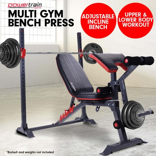 Powertrain Bench Press Home Gym Situp Abs Training Exercise Incline ...