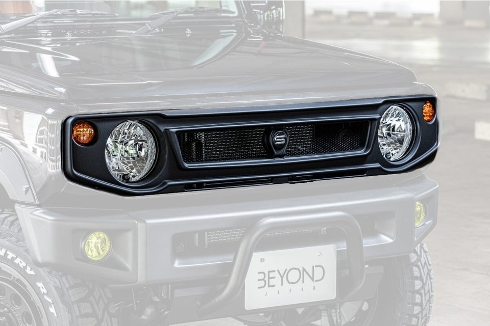 Made in Japan, Levin Face Grille Le27 (ABS) for Jimny JB64/74 Unpainted ...