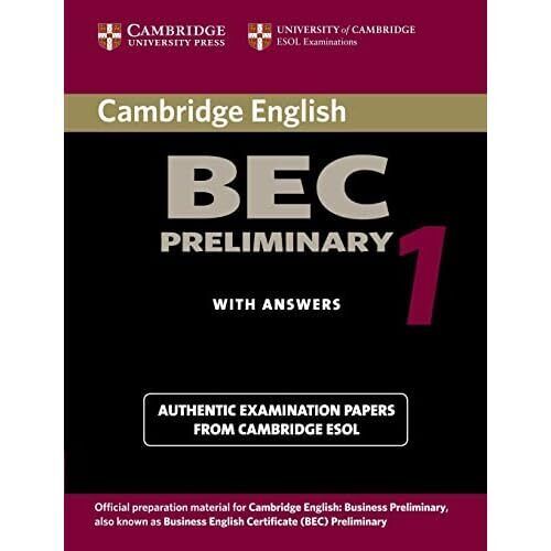 Cambridge BEC Preliminary 1 (BEC Practice Tests) 9780521753012 | eBay