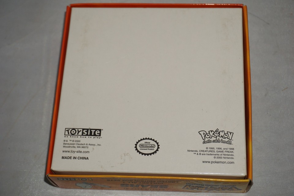 Vintage 1999 Pokémon Dog Tags 6 Lot Set Sears Exclusive w/ Box | eBay