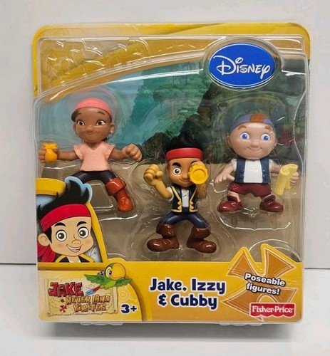 2011 Fisher Price Disney Jake & The Neverland Pirates Jake Izzy Cubby ...