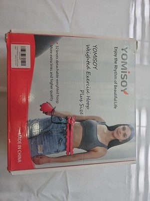 YOMISOY Infinity Hoop Plus Size Set, 32 Detachable Knots Smart Updated ...