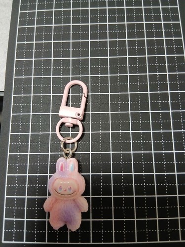 LABUBU Keychain Gradient Pink Purple MIB Collectible Charm | eBay