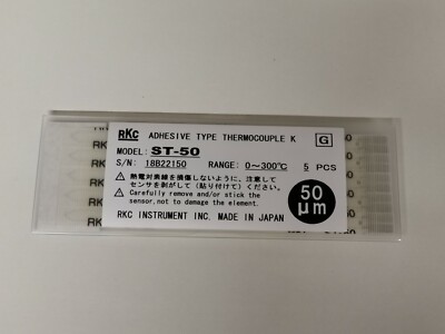 RKC ST-50 0-300°C Surface thermocouple temperature probe (K-Type) (5pcs ...