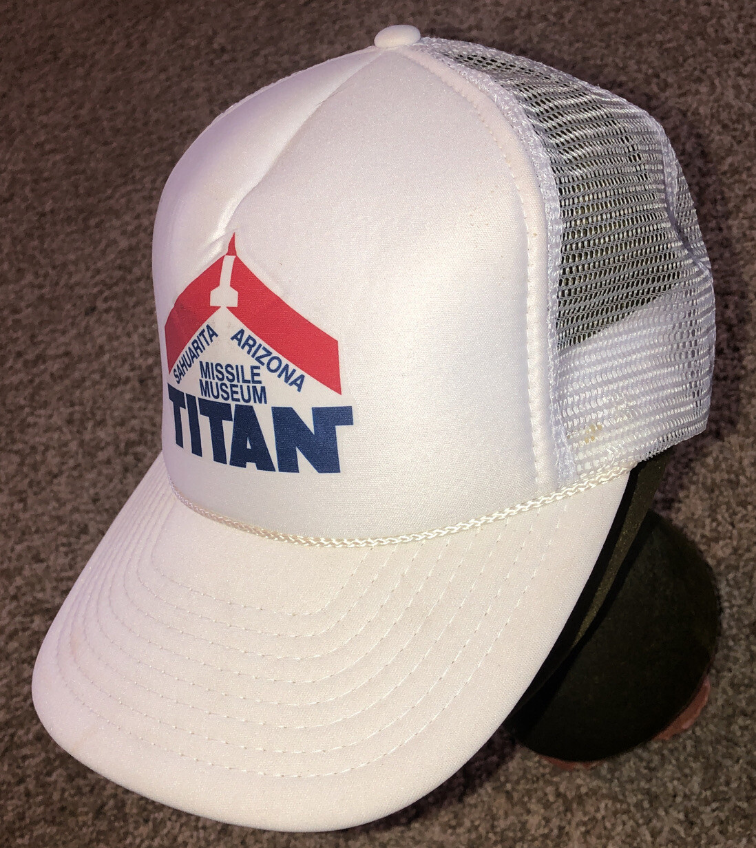 TITAN MISSILE MUSEUM Mesh Foam SnapBack Cap Hat Nissi… - Gem