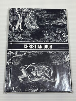 Christian Dior Notebook Navy Blue Note novelty CARNET TOILE DE JOUY New ...