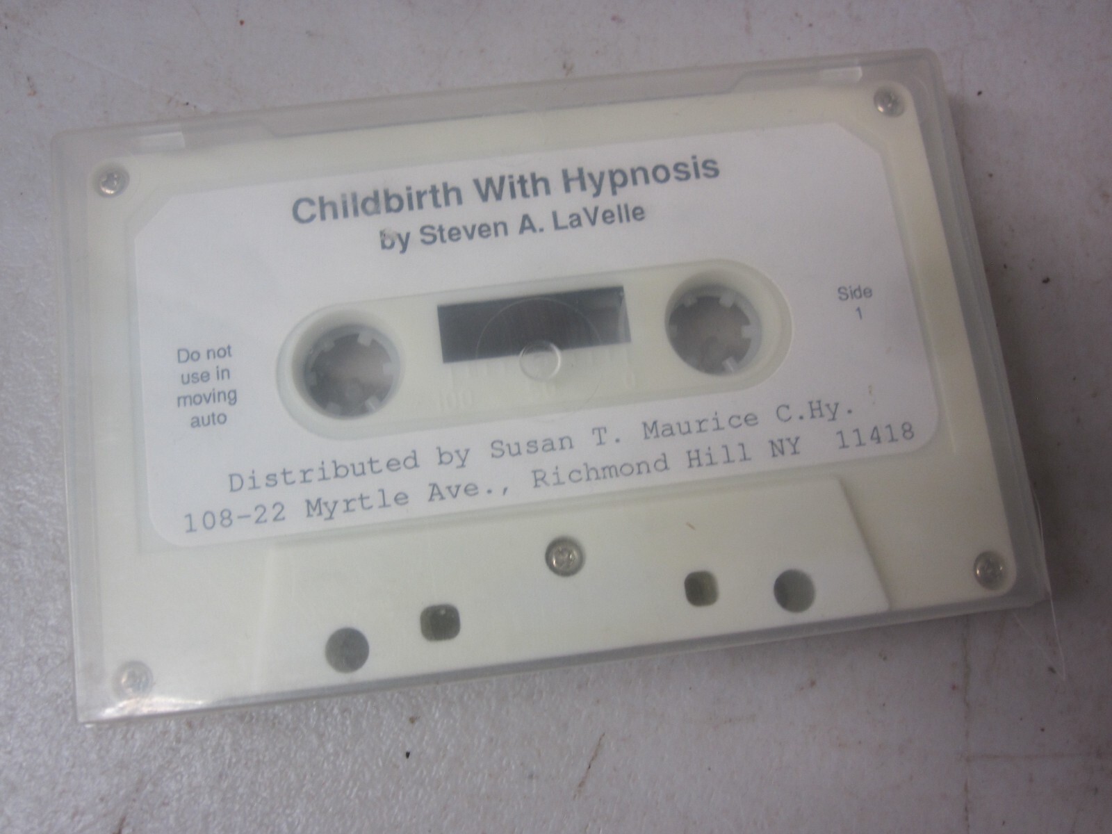 Steven A LaVelle Subliminal Hypnosis Cassette Tape CHILDBIRTH WITH ...