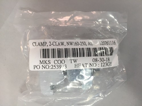 Clamp 2-Claw NW160-250 AL (LOT OF 23) 100761116 ALUMINUM NIP FREE ...