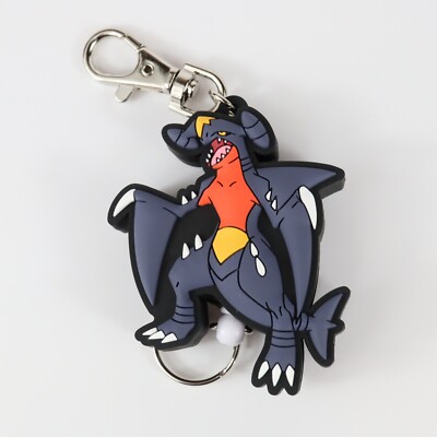 Pokemon Rubber Reel Charm Keychain Strap Japan Nintendo Garchomp | eBay