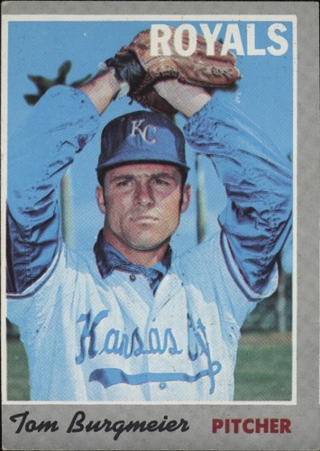 1970 Topps #108 Tom Burgmeier - Kansas City Royals | eBay