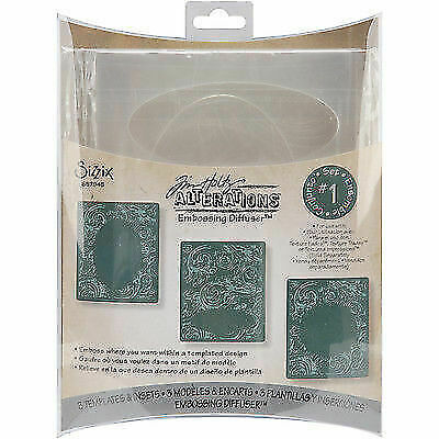 Sizzix Embossing Diffusers Set #1 3pc by Tim Holtz for sale online ...