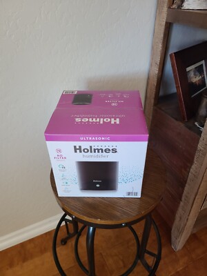 Holmes Ultrasonic Cylinder Humidifier A Quiet Cool Mist HM411-BTU-FCA ...