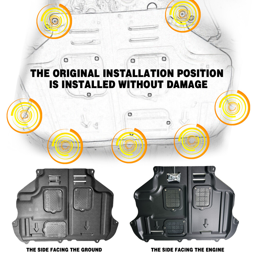 Engine Splash Shield For Ford Focus ST 2013-2018 Auto Under Guard ...