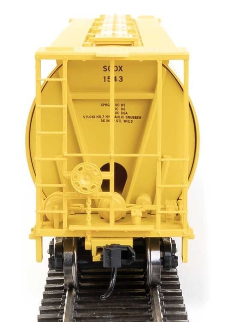 Walthers 910-7863 HO SCOX Ready to Run 59' Cylindrical Hopper #1543 for ...