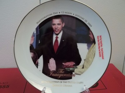 Obama 2008 Inauguration Commemorative Plate | eBay