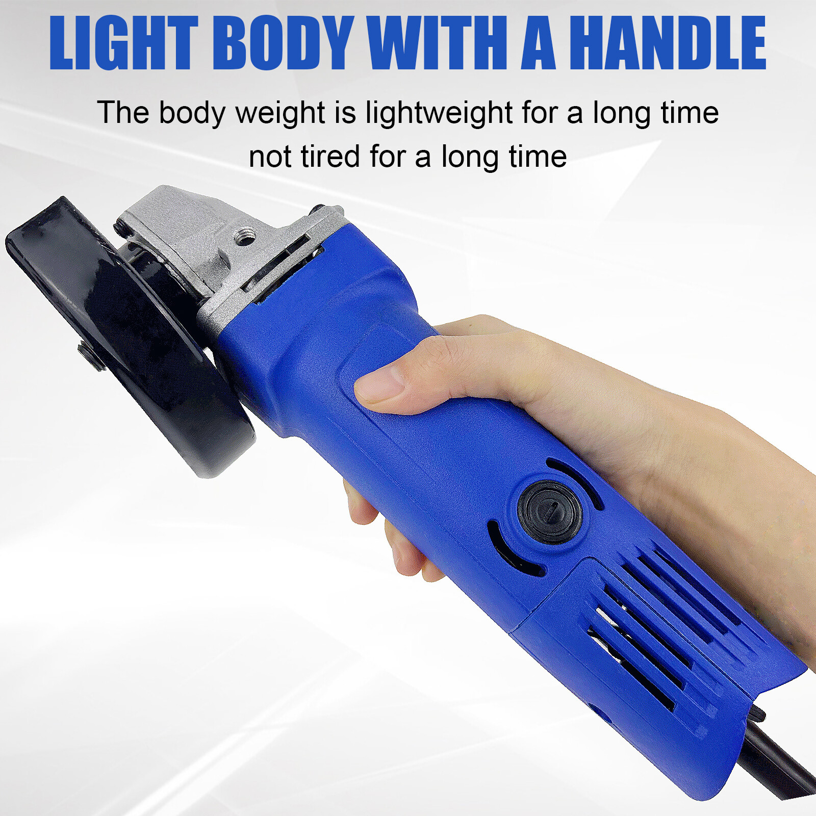 4500W Electric Angle Grinder 115mm Disc Heavy Duty Cutting Grinding ...