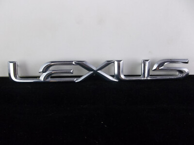 1992-2000 Lexus GS LS Chrome Plastic Rear Trunk Emblem OEM 7715 | eBay