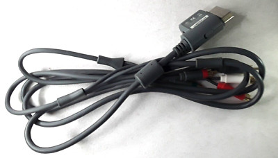 WORKING GENUINE MICROSOFT XBOX 360 COMPONENT HD AV CABLE X801255-100 | eBay