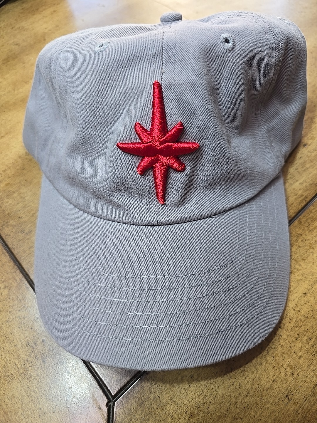 Stella Artois Signature Red Star Logo Hat Gray Adjustable Dad Hat OSFM ...