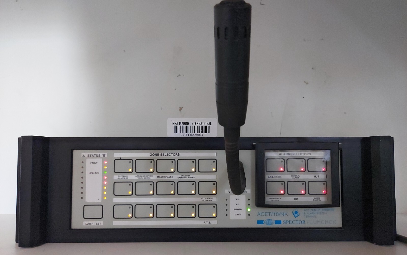 Spector/Lumenex ACET/18/NK Alarm System Terminal for sale online | eBay