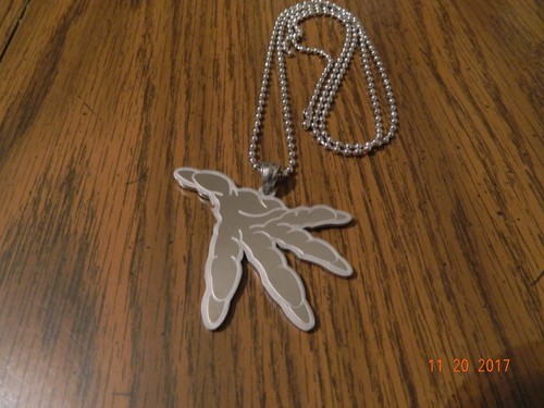 ICP "The Wraith" Hells Pit HAND Stainless Steel pendant w/30" ball ...