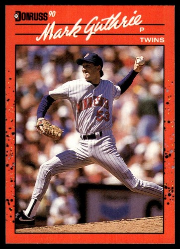 1990 Donruss #622 Mark Guthrie Rookie Minnesota Twins | eBay