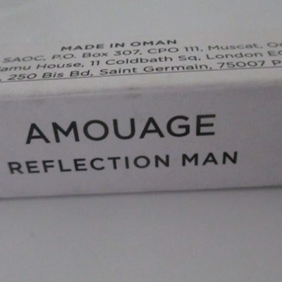 Amouage Reflection Man EDP 0.06oz/2ml Sample Spray NEW w/box Incredible sexy | eBay