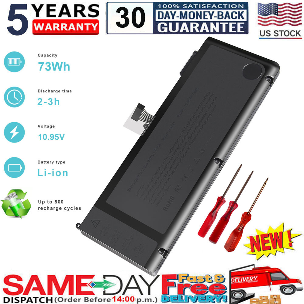 A1321 Battery for Apple MacBook Pro 15 inch A1286 Mid 2009 (Early/Late ...