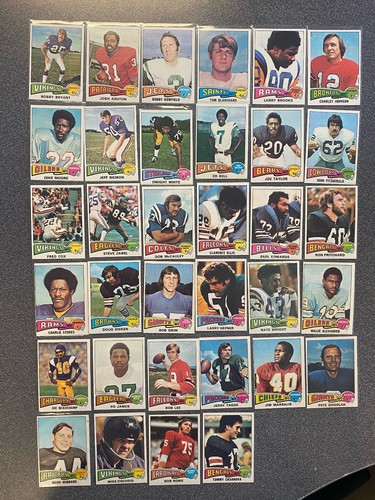 1975 Topps Football Card Lot | eBay