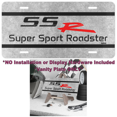DigiRods Chevy SSR Truck Rare 2003-2006 Vanity Aluminum Car License ...