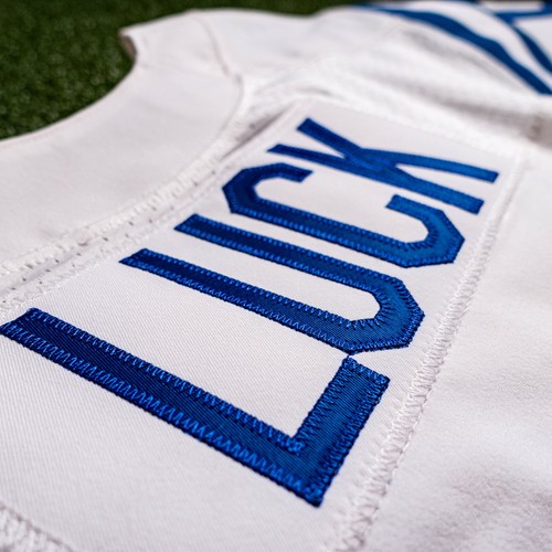 COA Andrew Luck Colts Nike Team Issued Game C & 35 Seasons Patch NFL ...