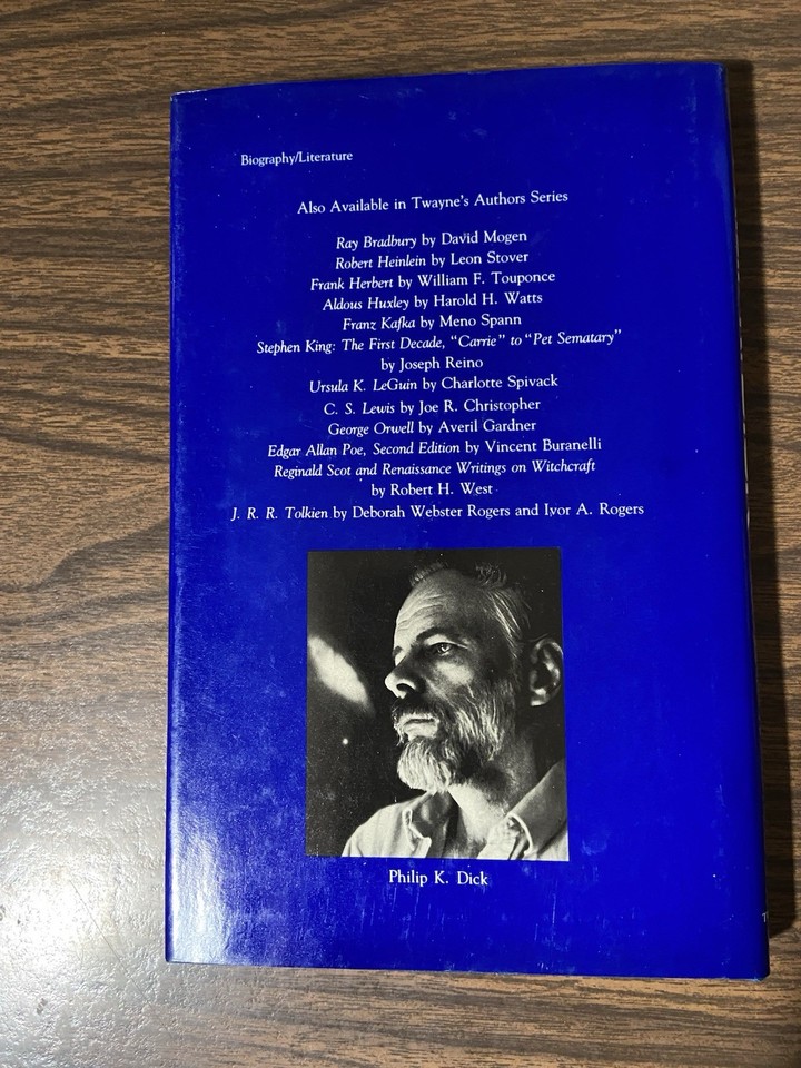 Philip K Dick by Douglas A. Mackey 1st G. K. Hall Publishers | eBay