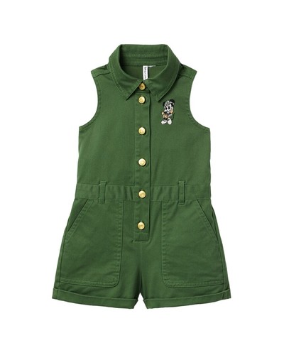 Janie And Jack Disney Minnie Mouse Twill Romper | eBay UK